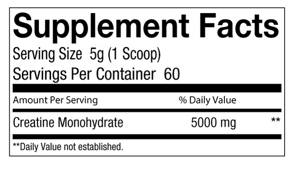 Creatine Powder 300g > ViaCore Nutrition